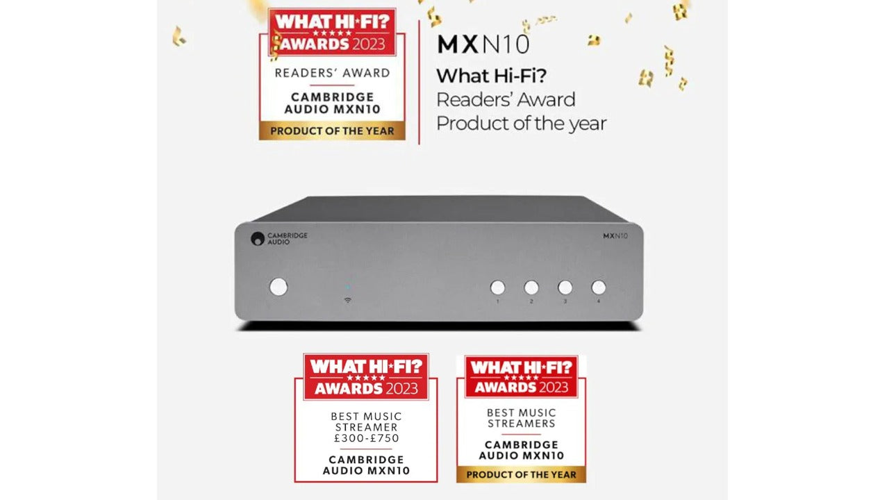 Cambridge Audio MXN-10 Streamer Hi Res Wi-Fi e BT – HiFi Record